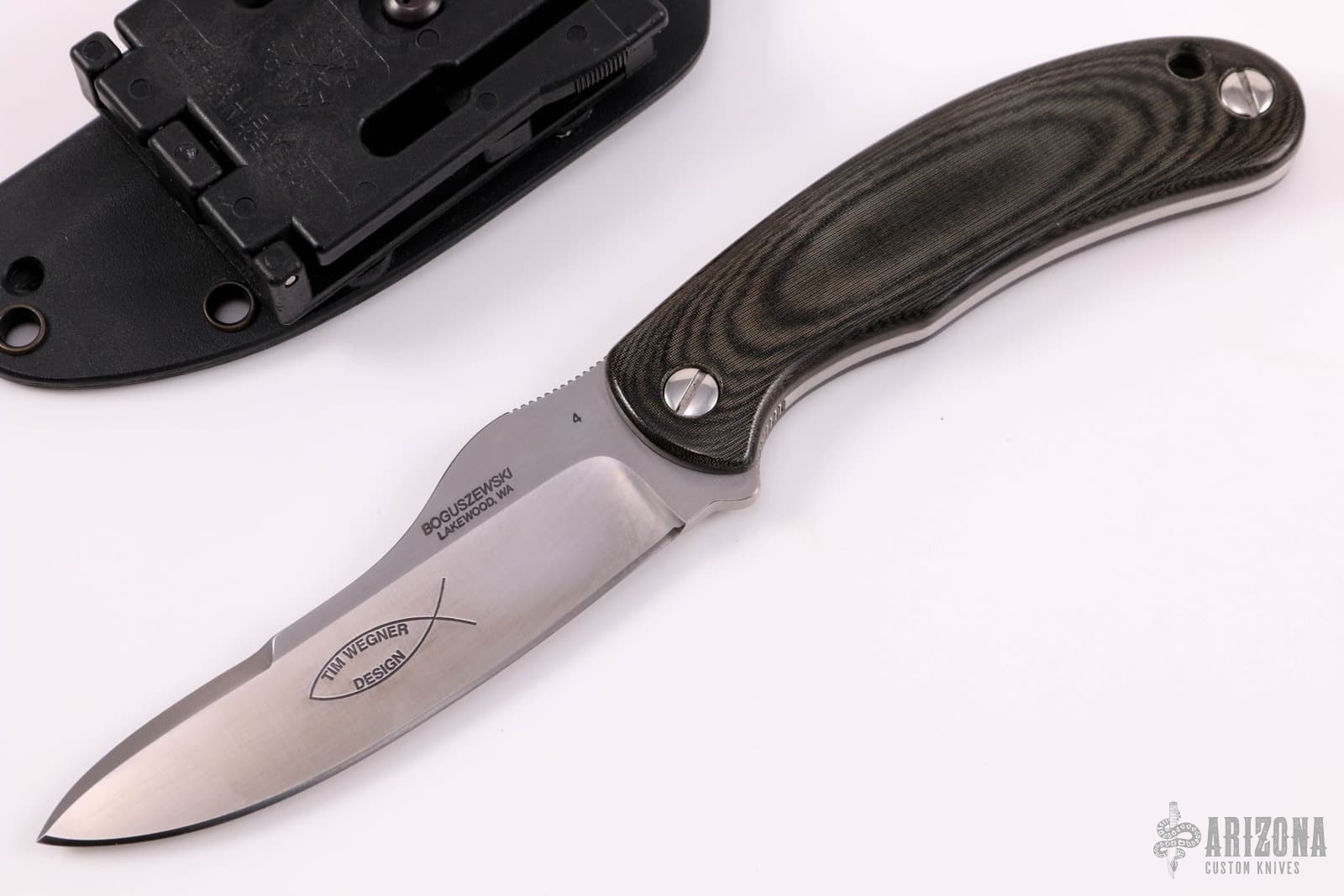 Tim Wegner Design Fixed Blade #4 - Arizona Custom Knives