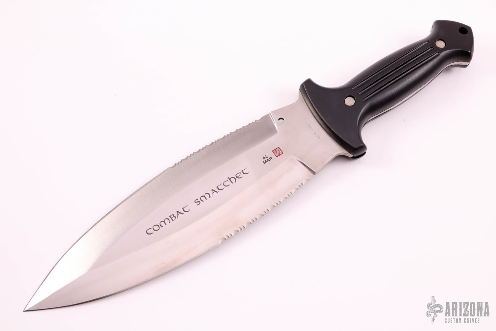 Combat Smatchet - Partially Serrated - Arizona Custom Knives
