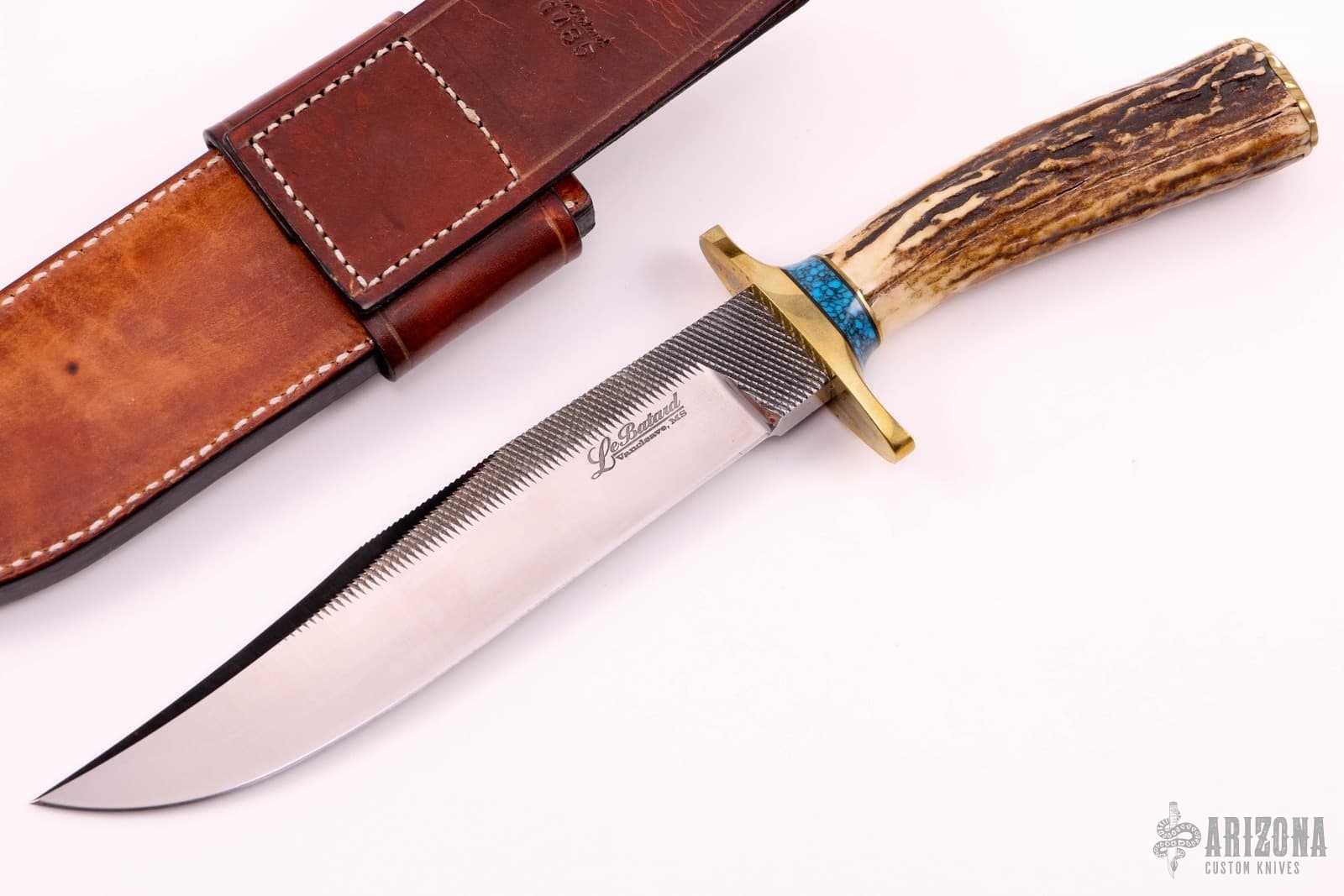 Stag Bowie - Arizona Custom Knives