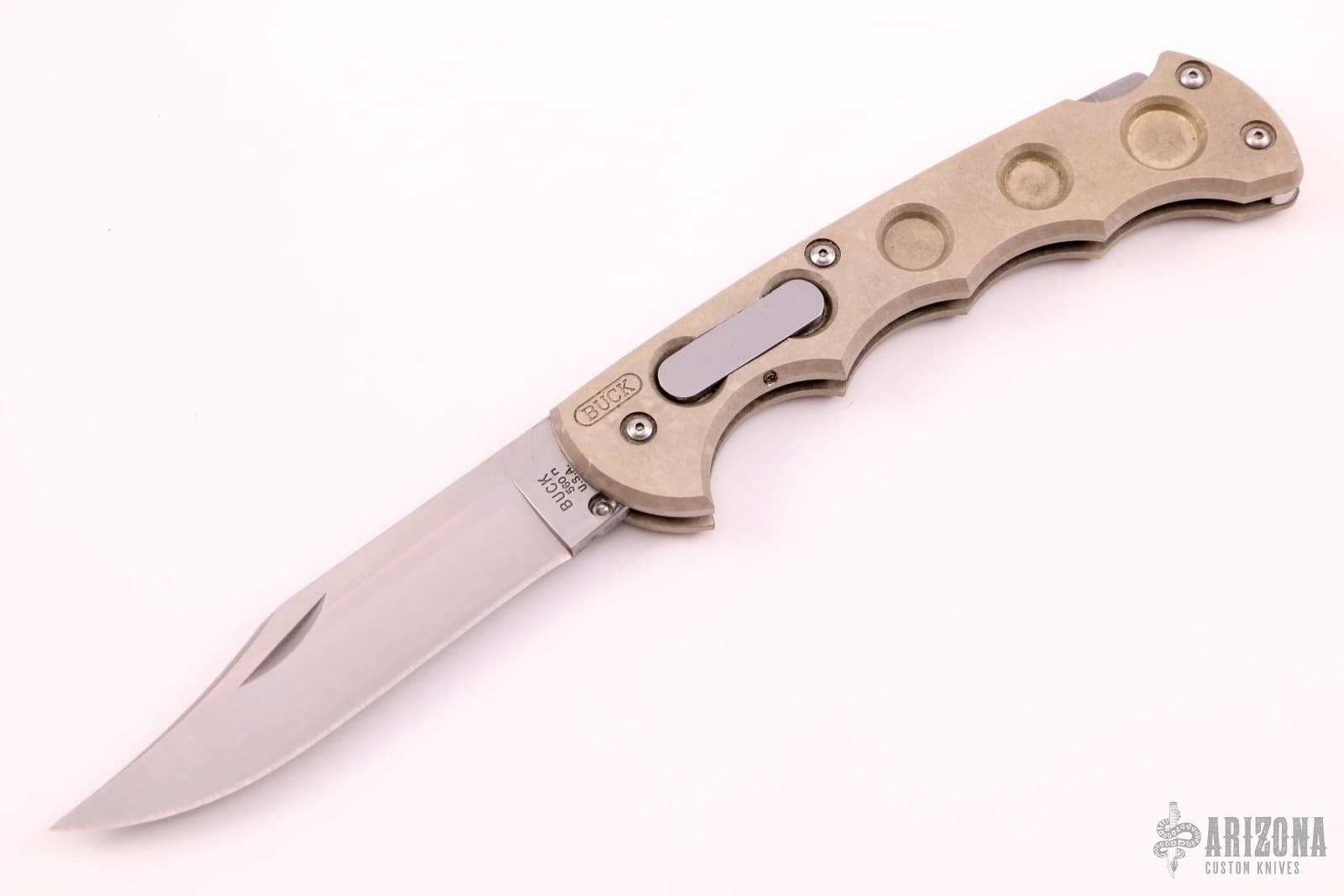 560 Titanium Lockback - Auto Conversion - Arizona Custom Knives