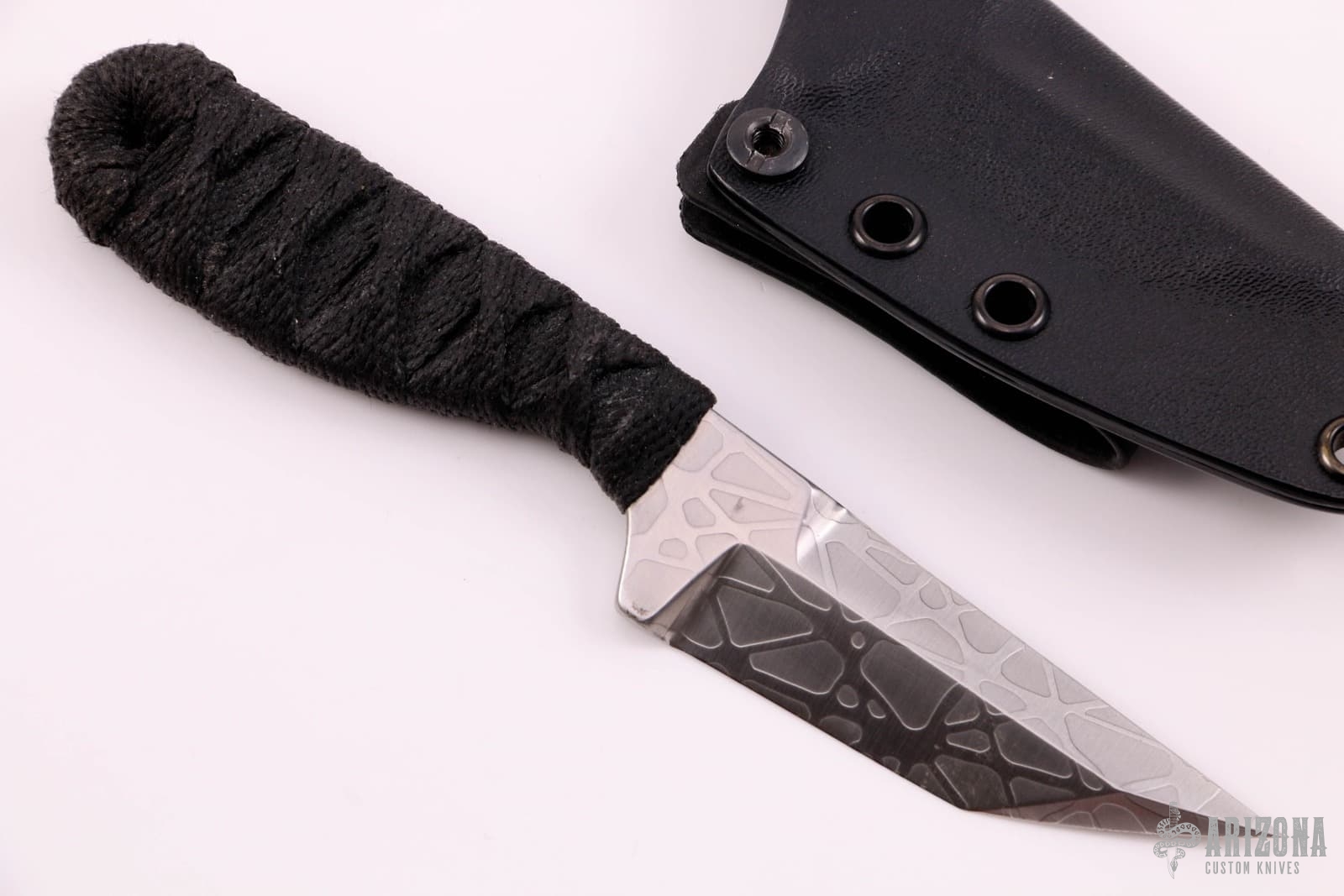 Chisel Ground Fixed Blade - Arizona Custom Knives