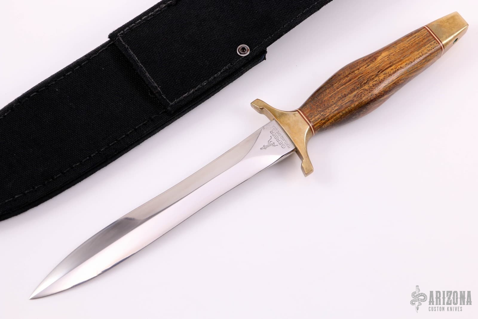 Mark II - Presentation Boot Dagger - Arizona Custom Knives