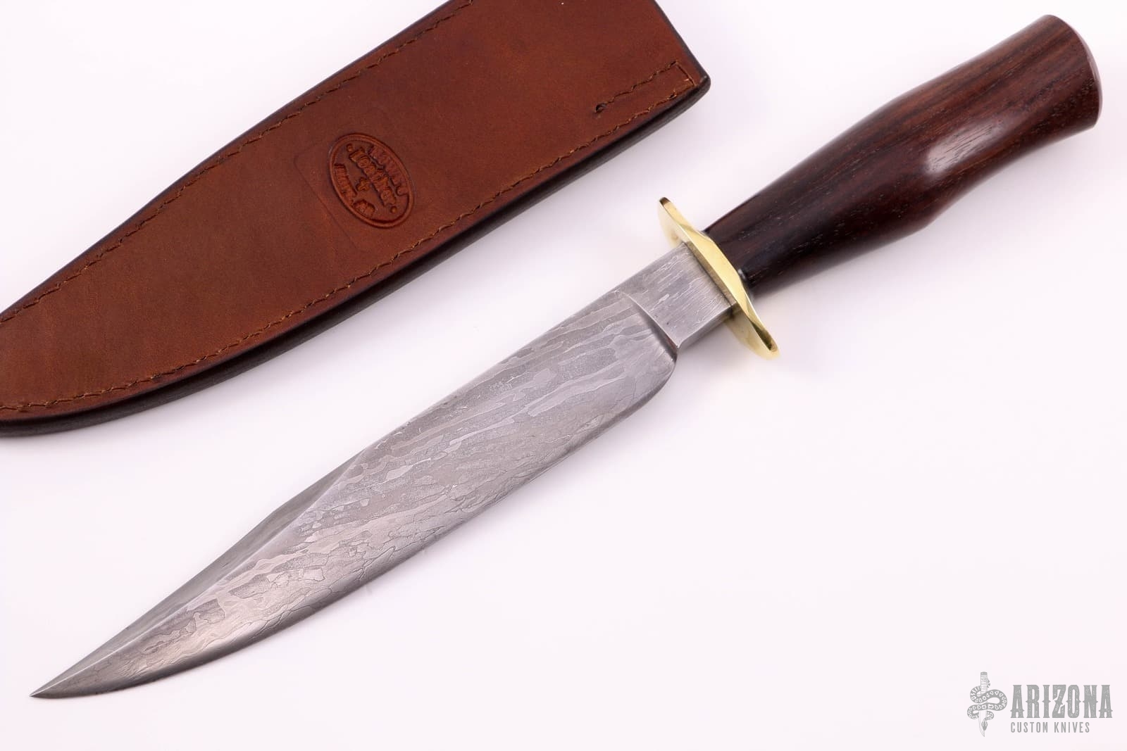 Mercenary - Cable Damascus Fighter - Arizona Custom Knives