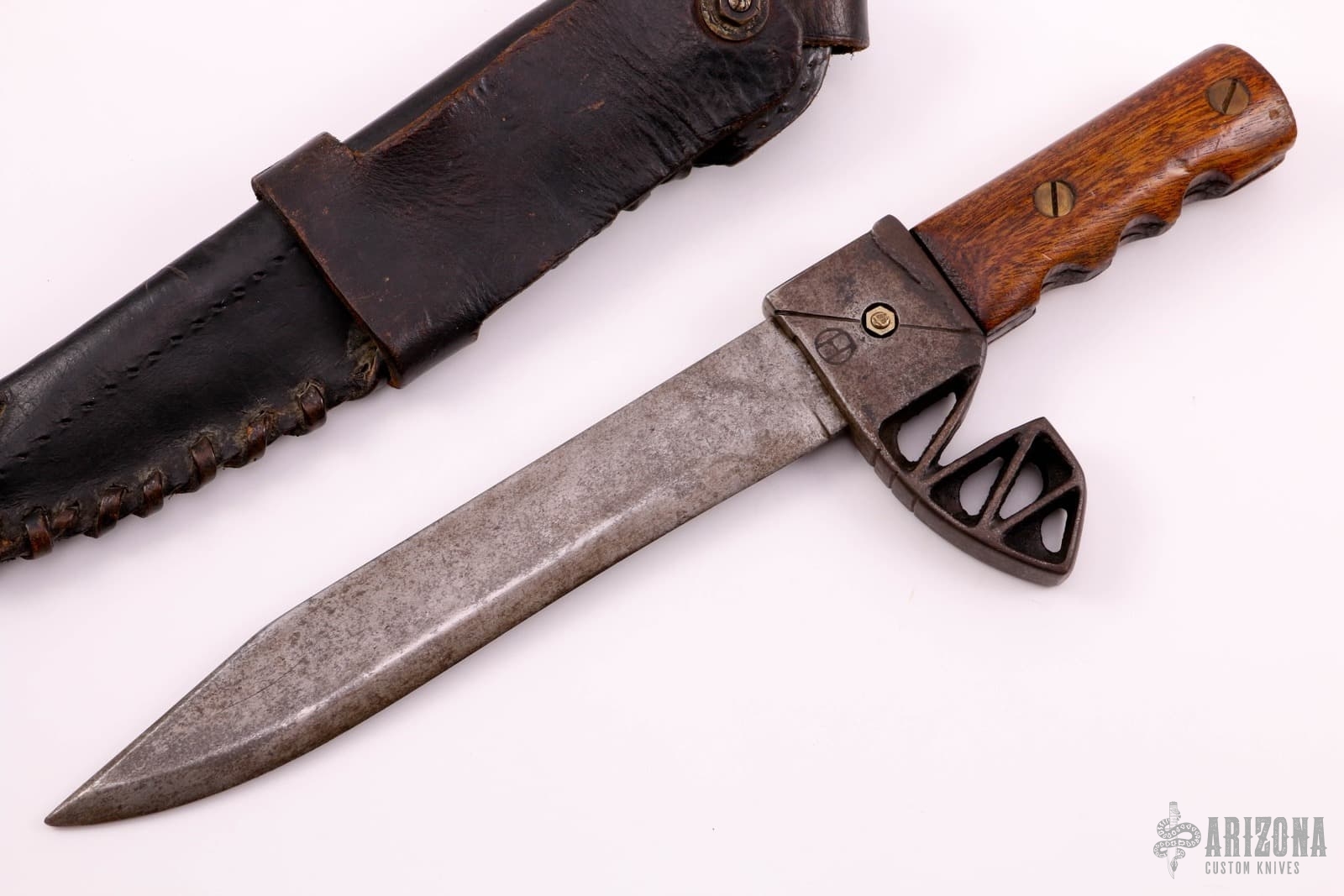 WWII Shop Made Survival/Fighting Knife - Arizona Custom Knives