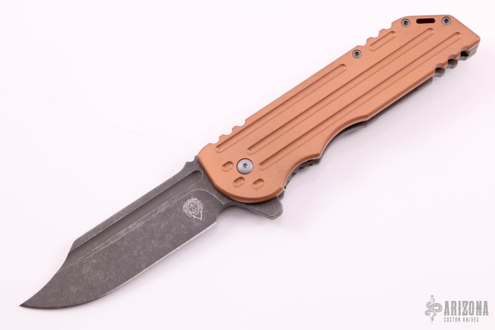 Copperhead War Bowie - Arizona Custom Knives