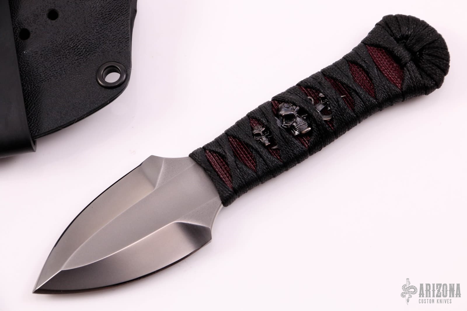 Custom Arrow Tac W/ Menuki - Arizona Custom Knives