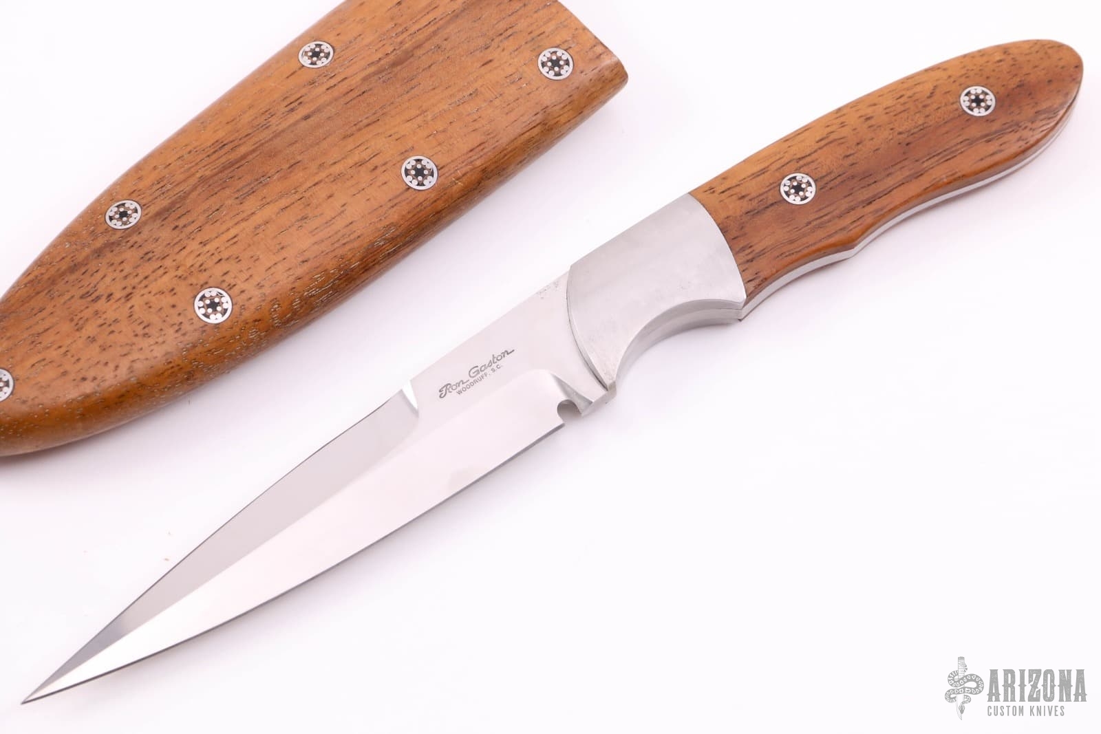 Koa Wood Dagger - Arizona Custom Knives