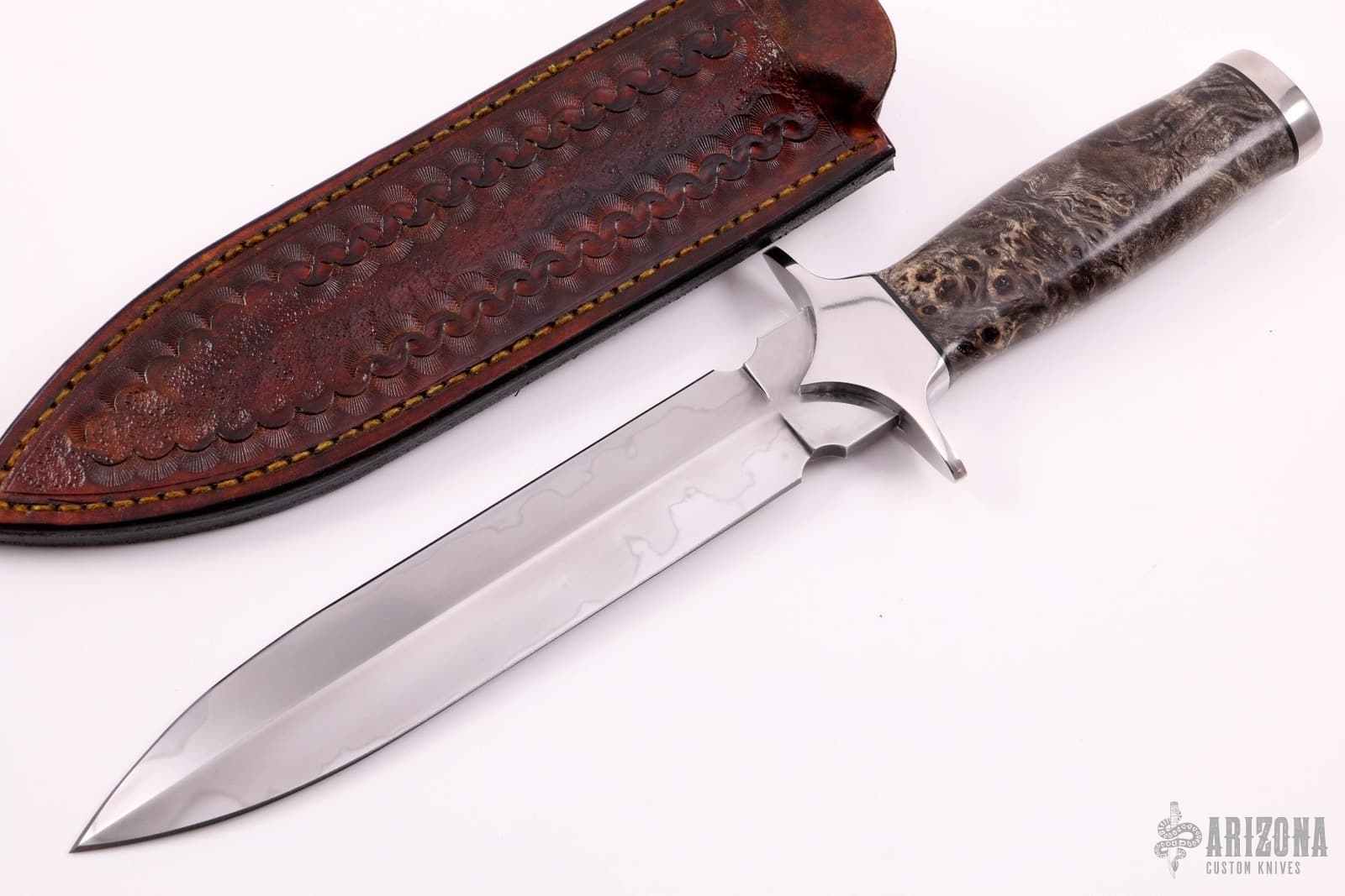 Large Dagger w/ Hamon | Arizona Custom Knives