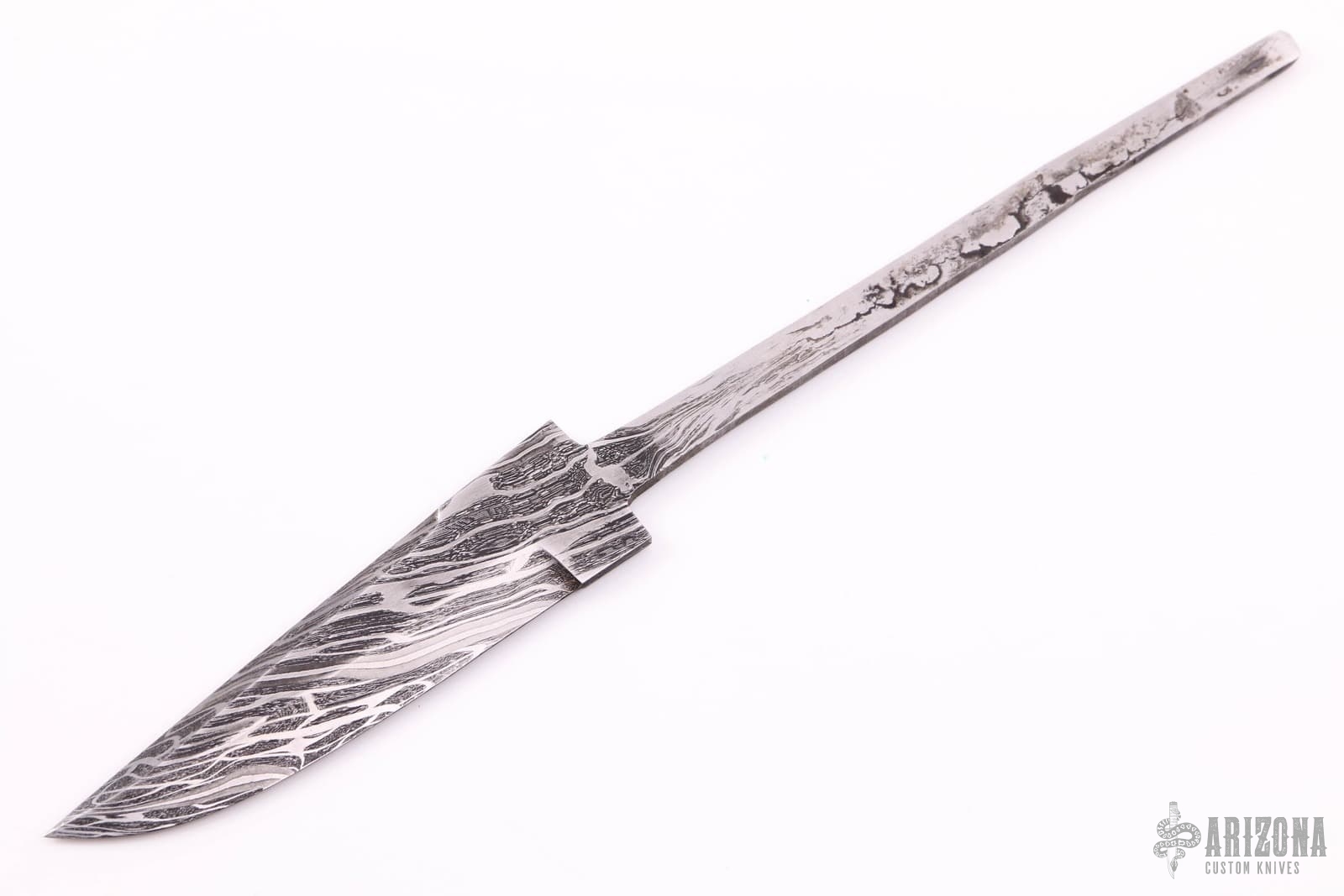 Twist Damascus Blade - Arizona Custom Knives