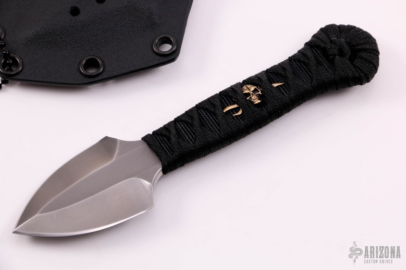 Custom Arrow Tac W/ Menuki - Arizona Custom Knives