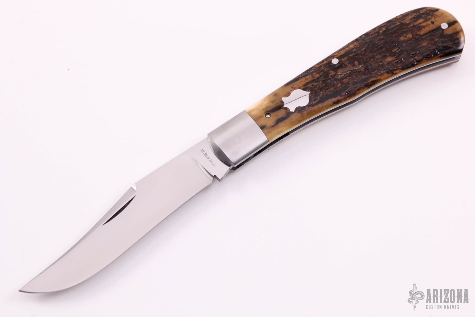 Single Blade Trapper - Mammoth Ivory - Arizona Custom Knives