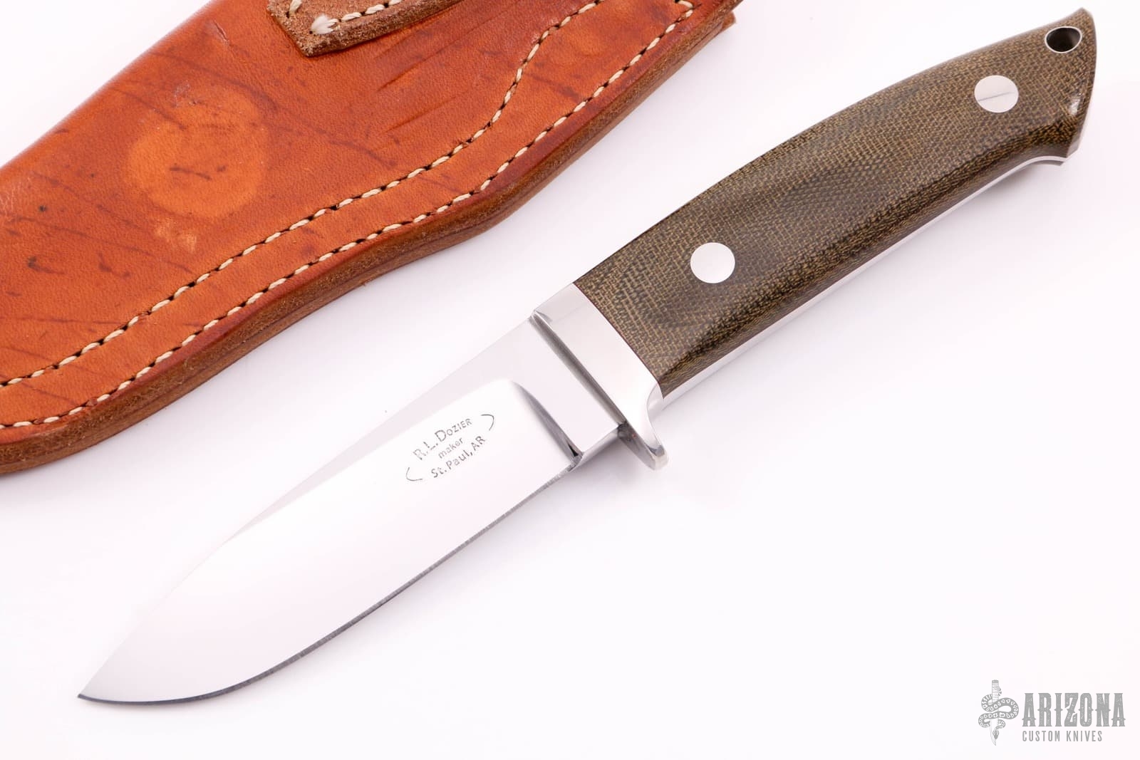 Loveless Style Drop Point Hunter | Arizona Custom Knives