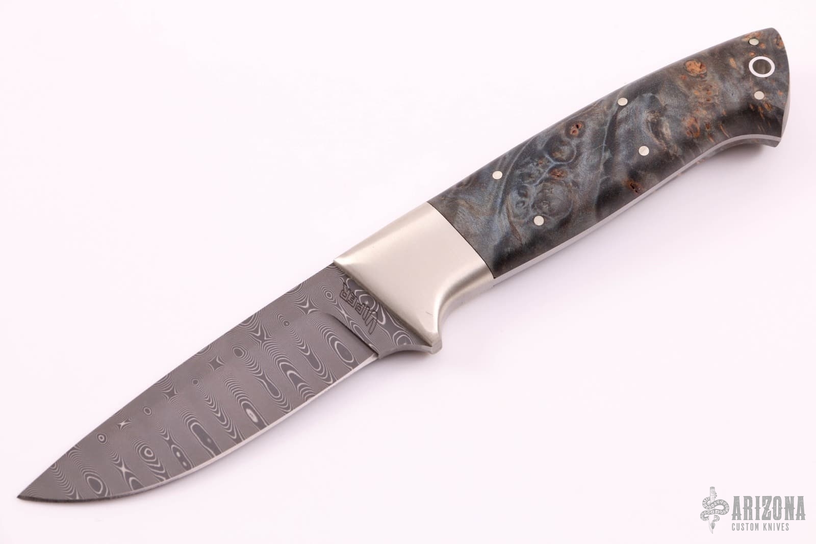 Damascus Hunter - Arizona Custom Knives