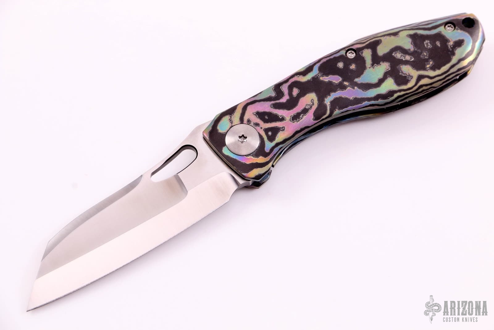 Full ZircuTi Collab - Arizona Custom Knives