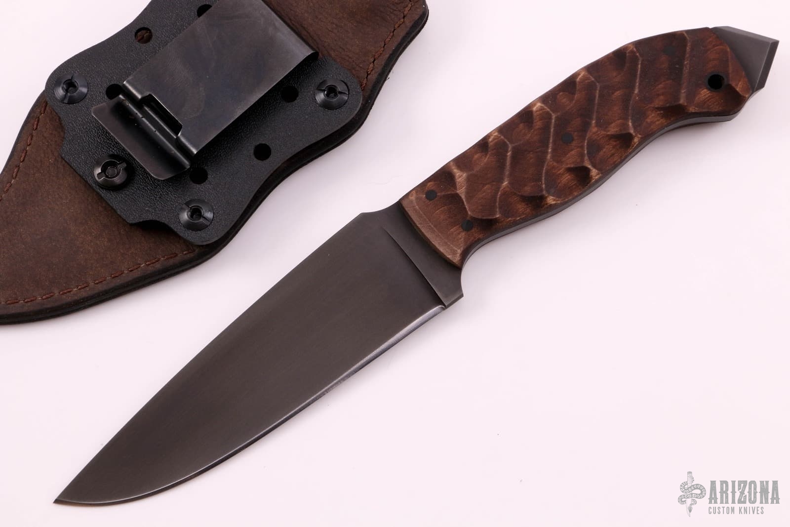 Spike - Sculpted Maple - Arizona Custom Knives