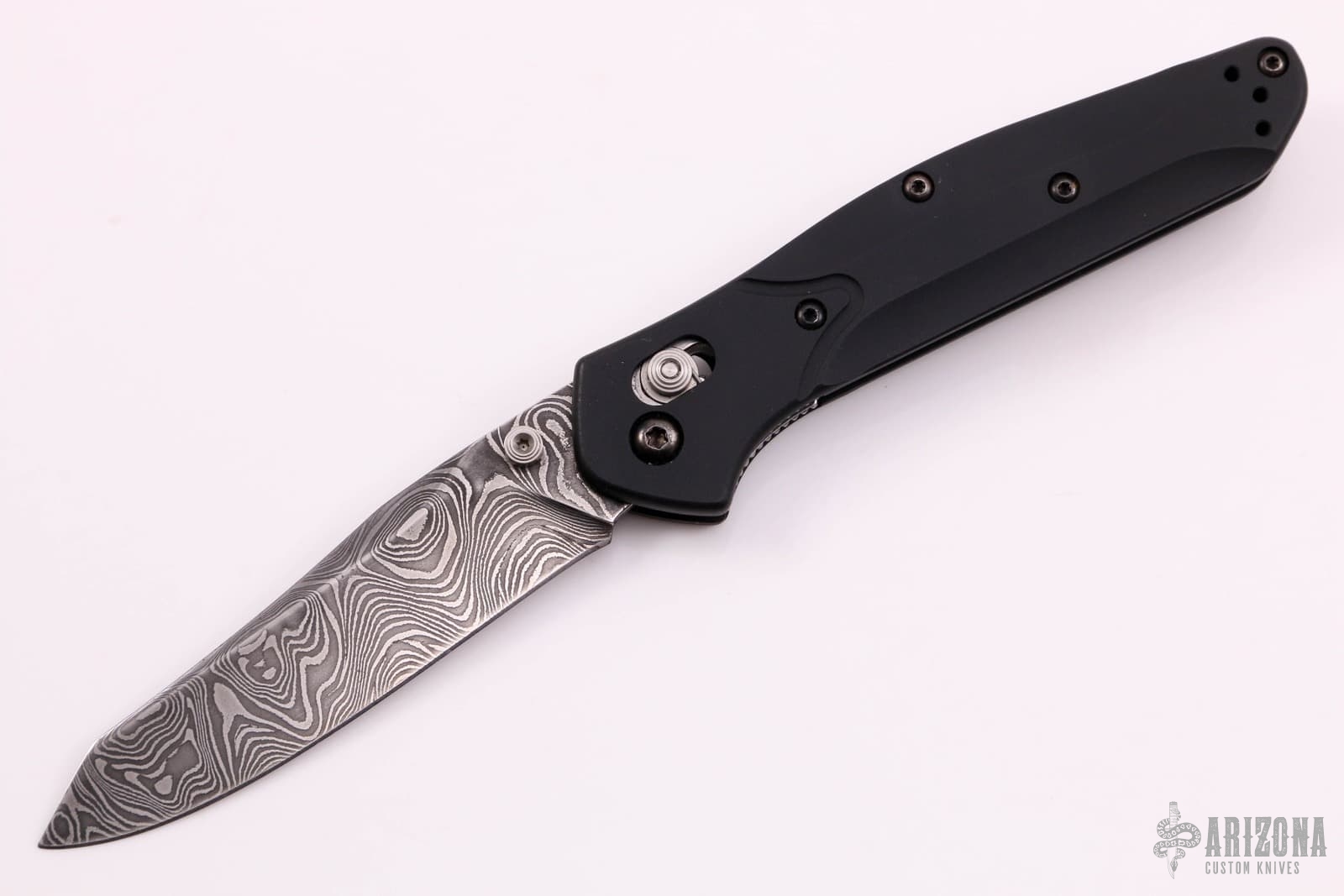 Osborne Axis Lock - Custom Damascus Blade - Arizona Custom Knives