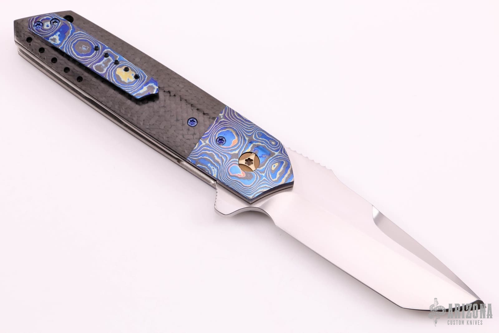 Dress Mini Roadster - ZircuTi - Arizona Custom Knives