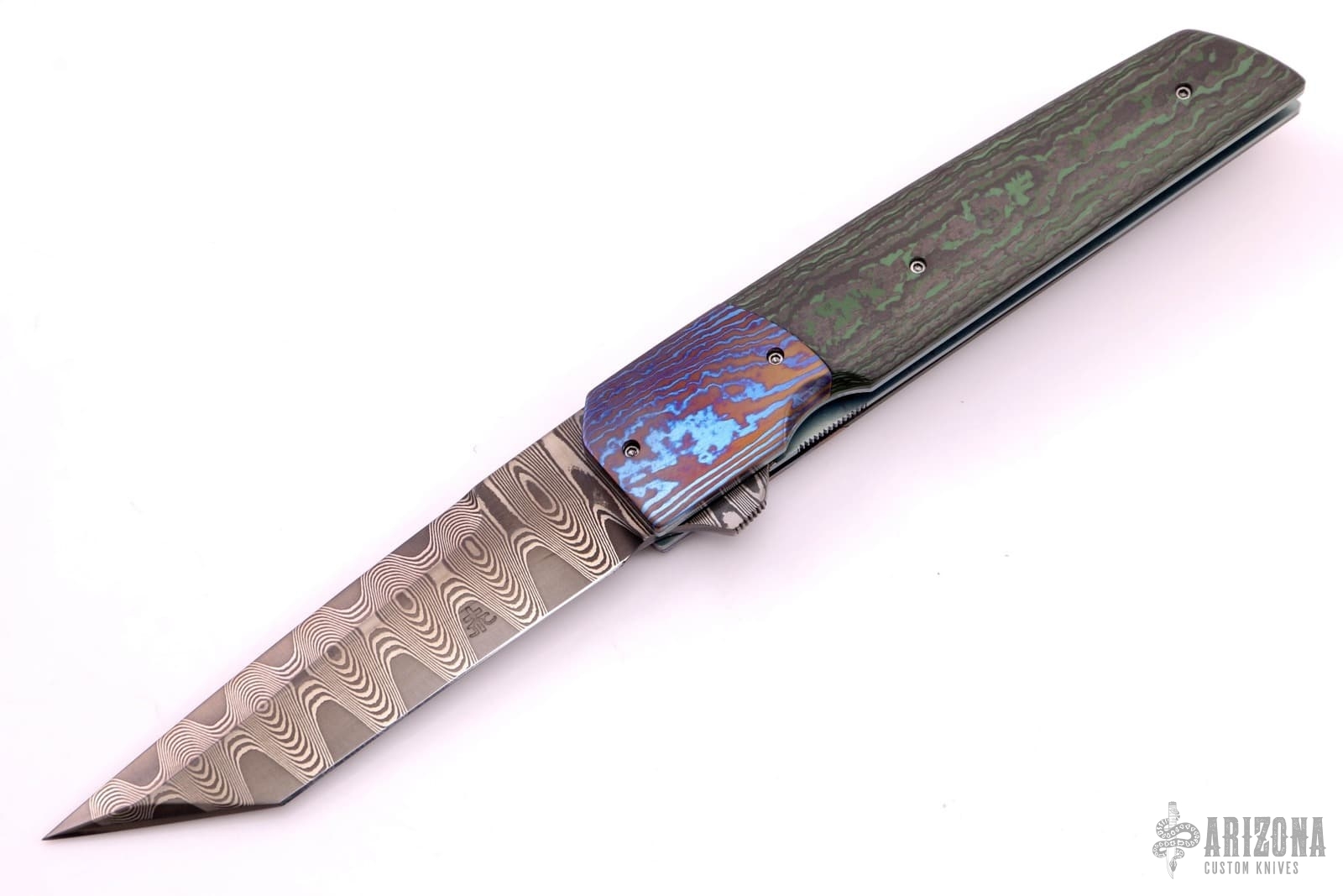 Full Dress Large Gents Tanto - Arizona Custom Knives