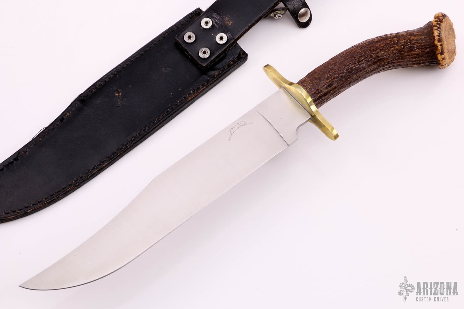 Crown Stag Bowie | Arizona Custom Knives