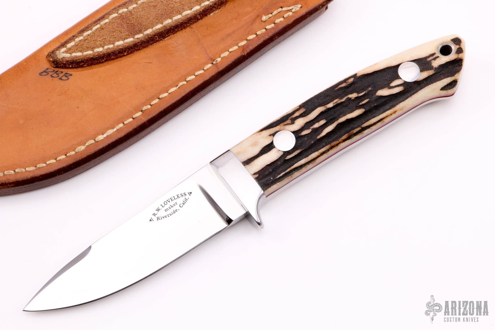 Bob's Personal Knife - Marked "BBB" - Arizona Custom Knives