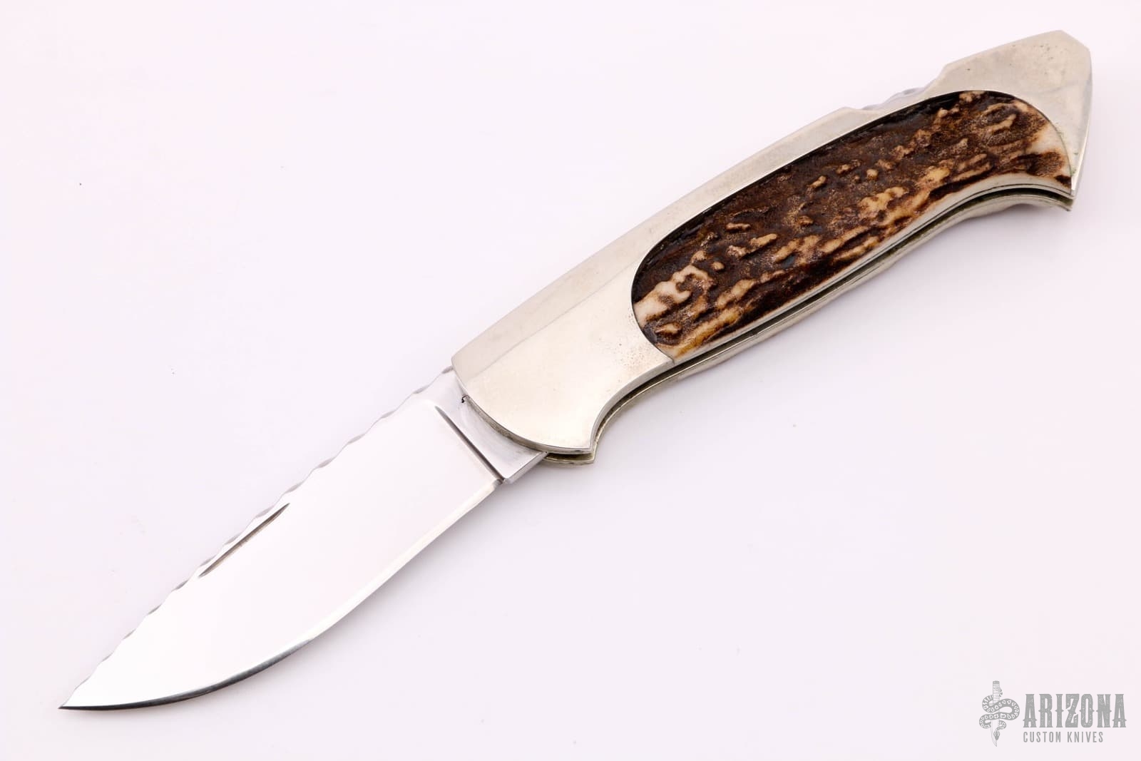 Stag Lockback - Arizona Custom Knives
