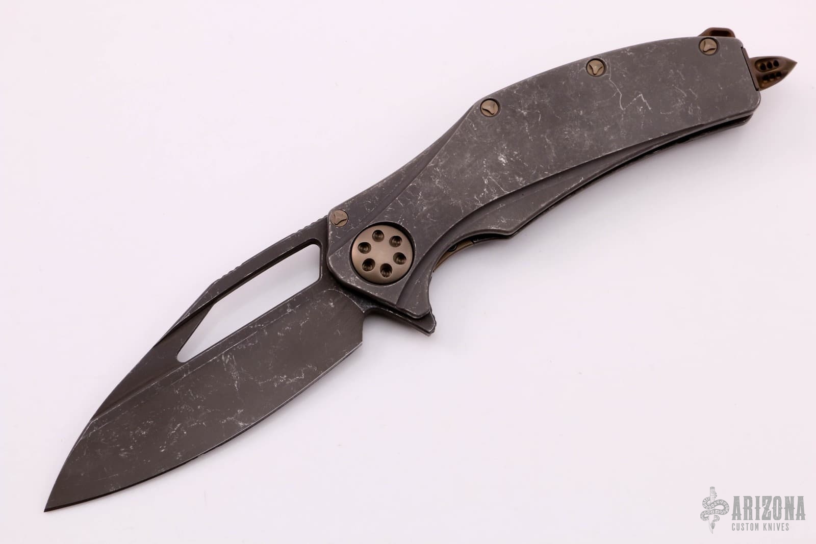 Matrix-R - Fallout Finish - Arizona Custom Knives