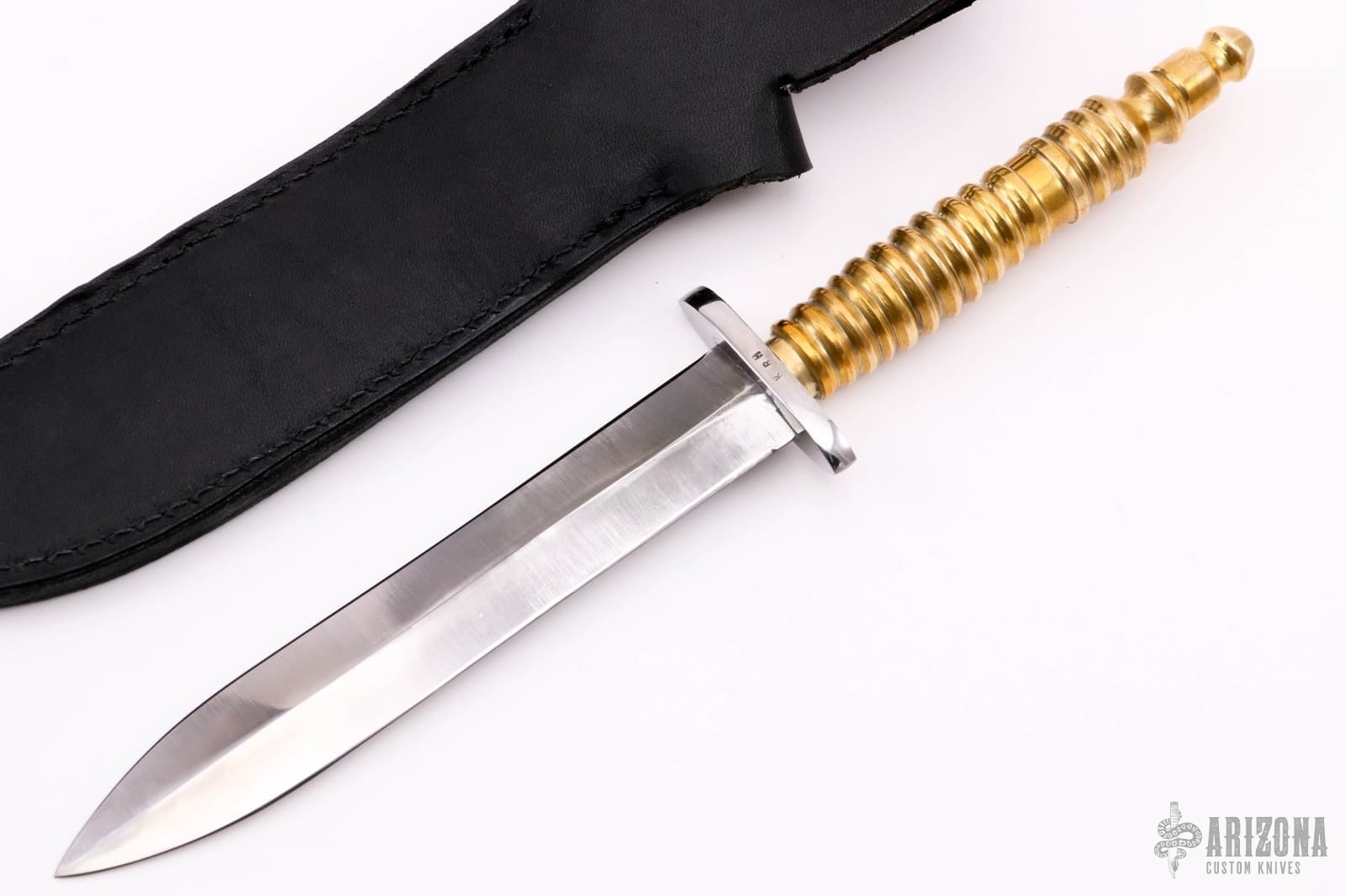Brass Handled Dagger | Arizona Custom Knives