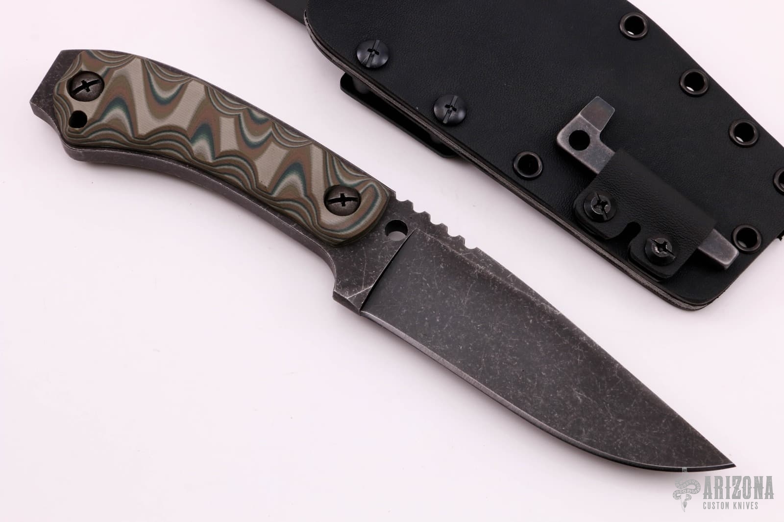 Survival Striker - Camo G-10 - Arizona Custom Knives