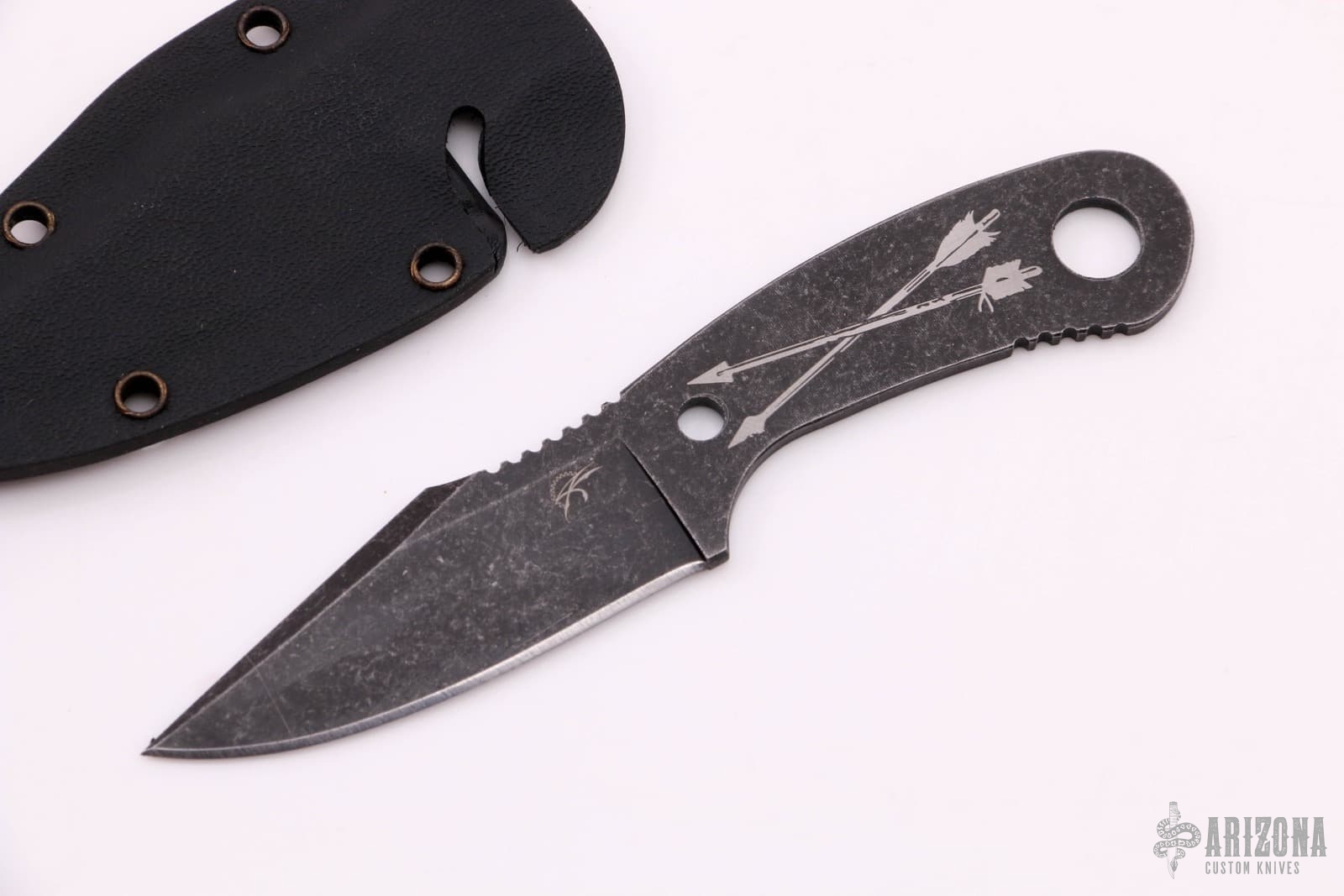 Zipper - Crossed Arrows - Arizona Custom Knives