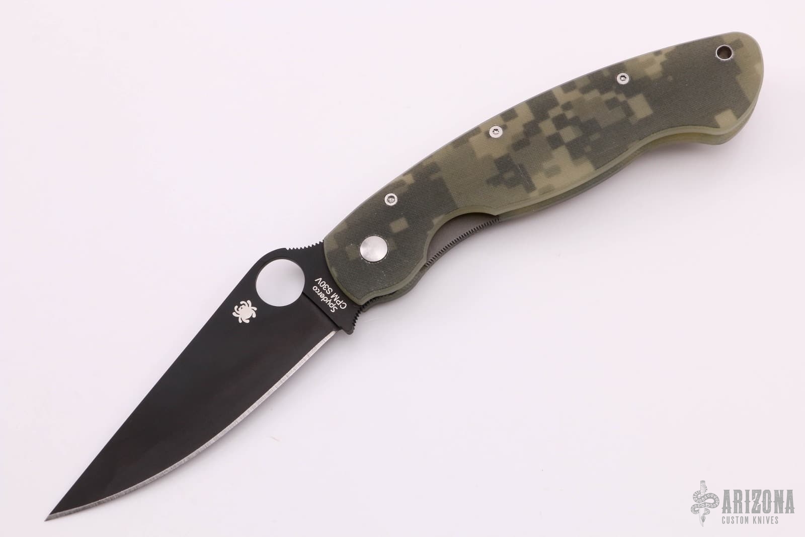 C36GPCMOBK Military Camo - Arizona Custom Knives