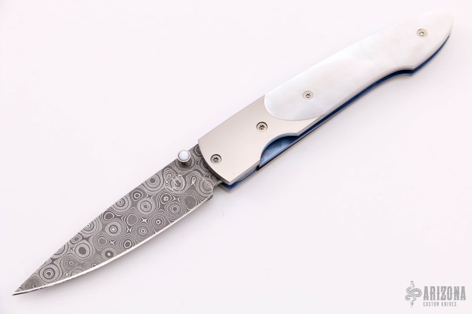 T10-DP Damascus - Special Production - Arizona Custom Knives