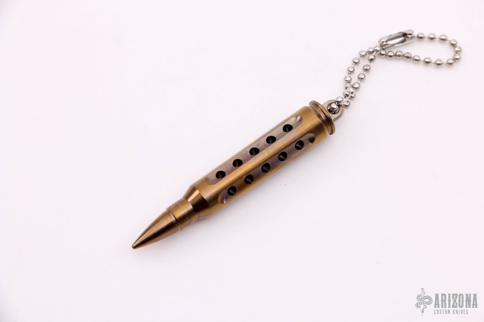 Ti .223 Degraded Radioactive Isotope Container - Arizona Custom Knives