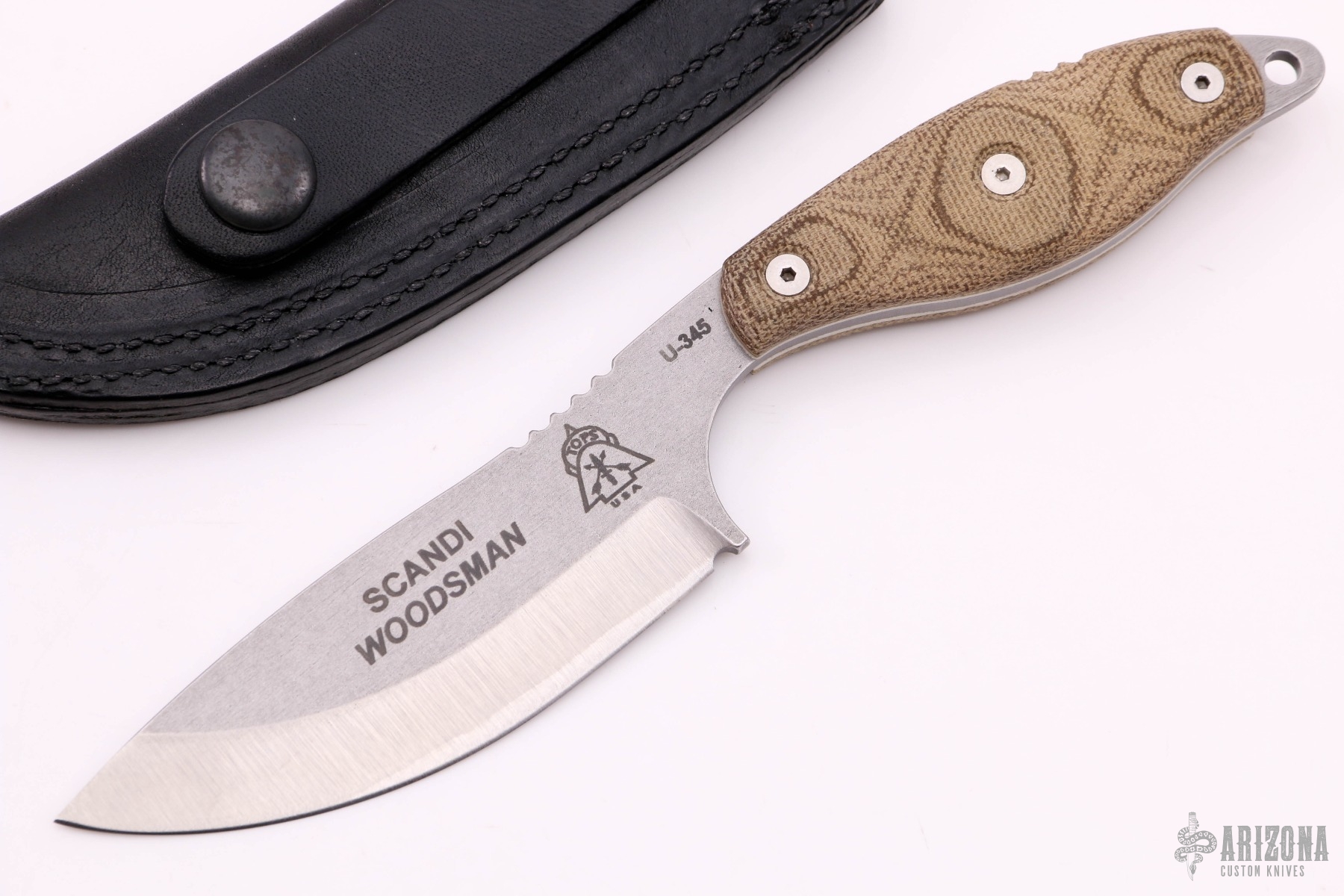 Scandi Woodsman - Arizona Custom Knives