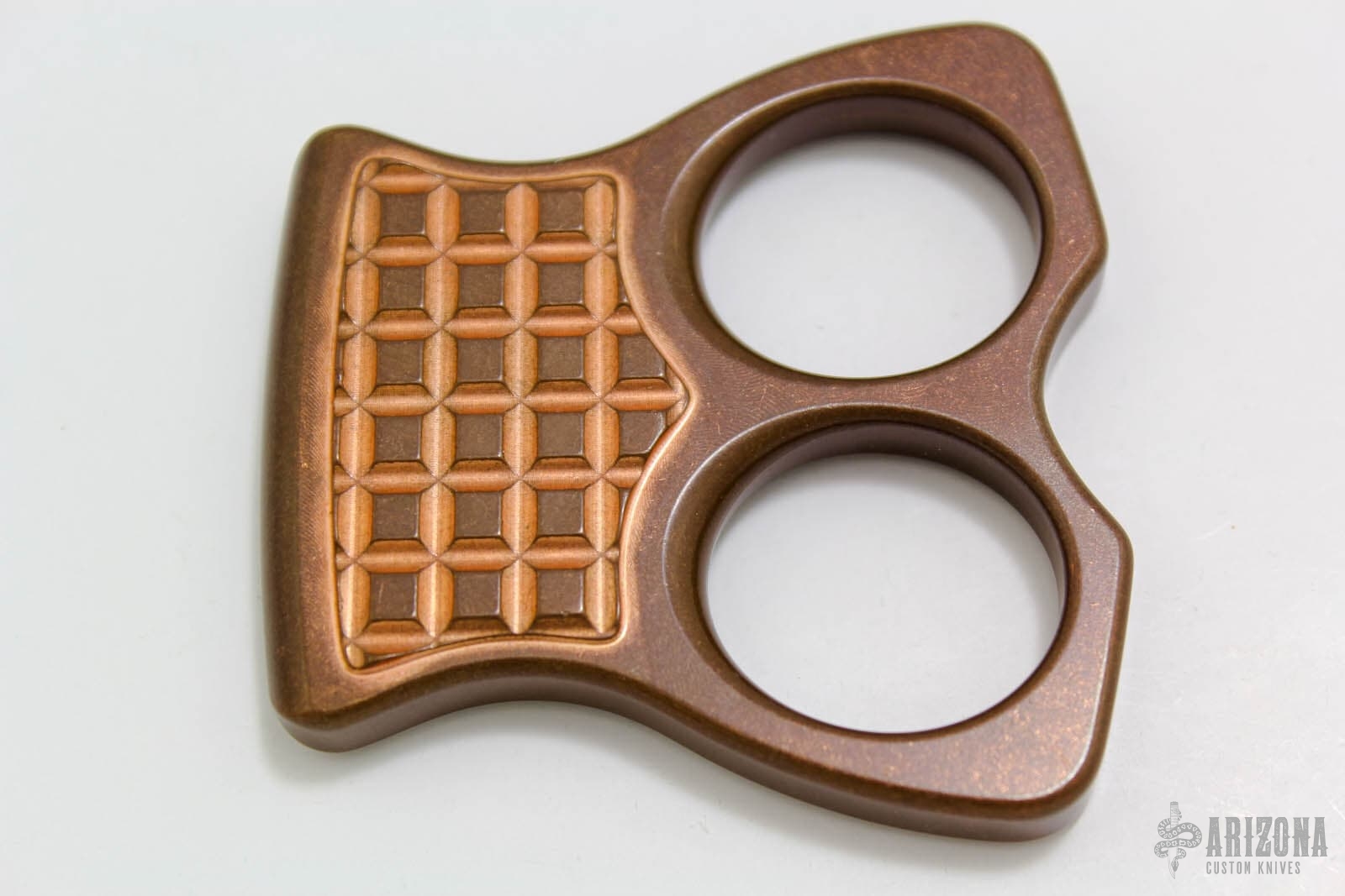 2 Finger Knuckle - Copper - Arizona Custom Knives