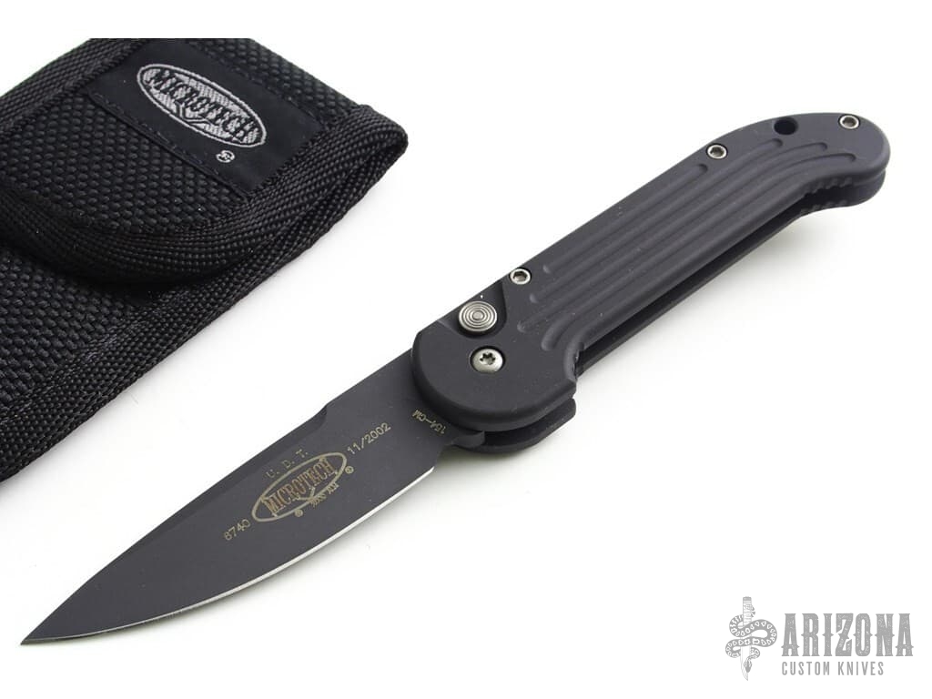 UDT Black Plain by Microtech | Arizona Custom Knives