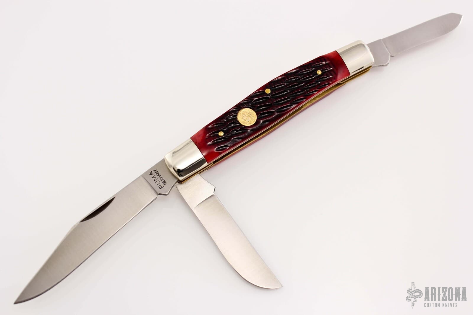 48 0675R Stock Knife - Jigged Bone | Arizona Custom Knives