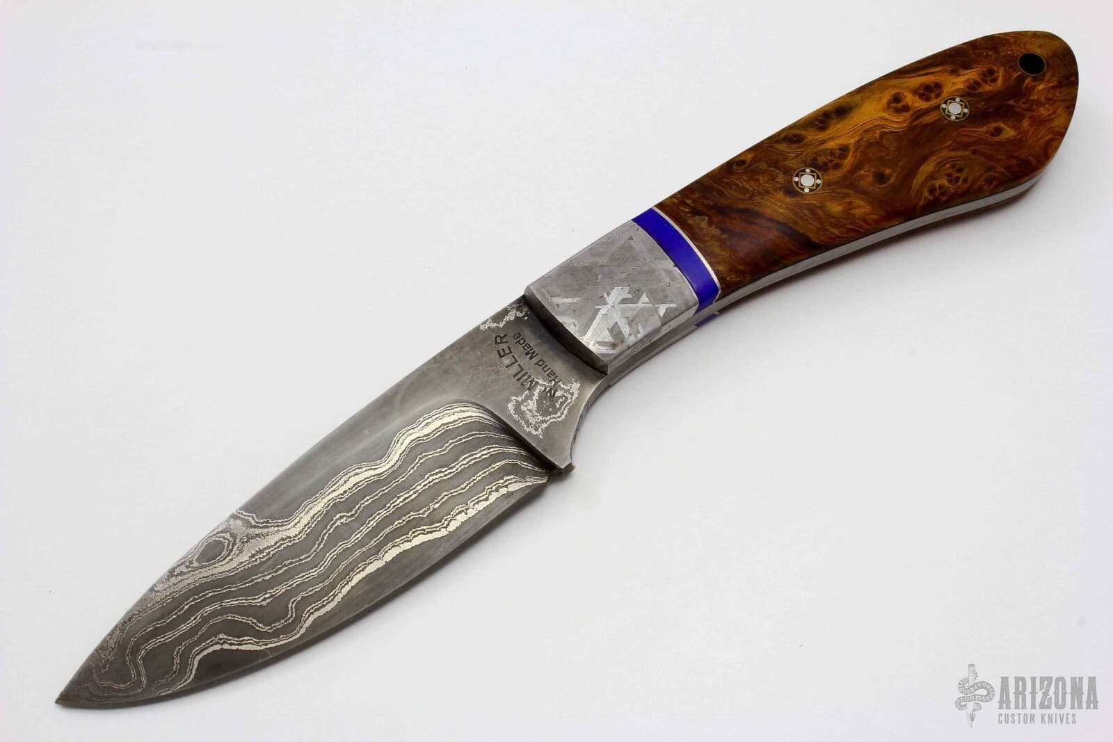 Meteorite Drop Point Hunter - Arizona Custom Knives