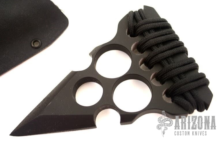 Punch Dagger v1.0 - Black-by--DIVISION: T.S.A. - Arizona Custom Knives