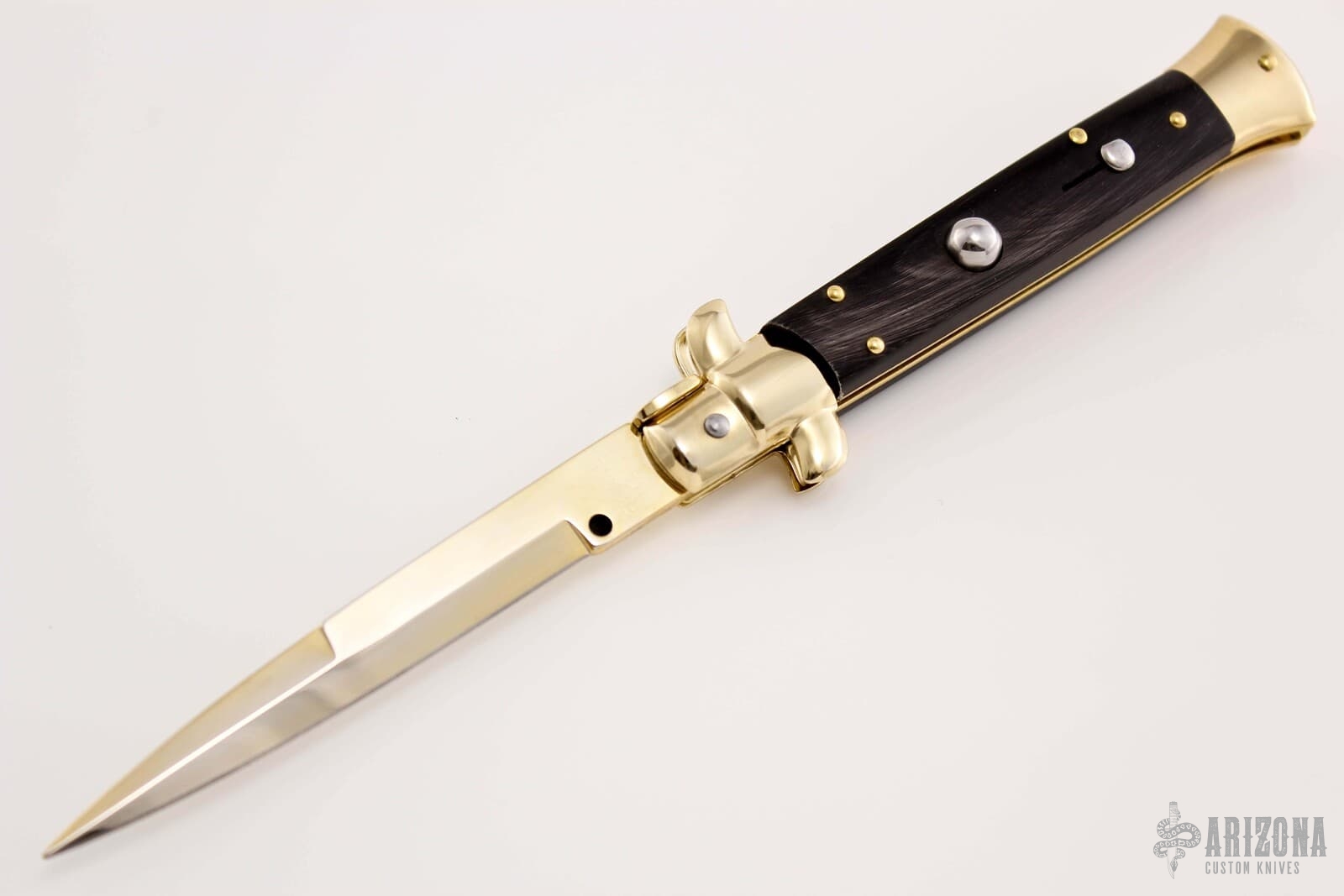 9" Swivel Bolster Auto - Arizona Custom Knives