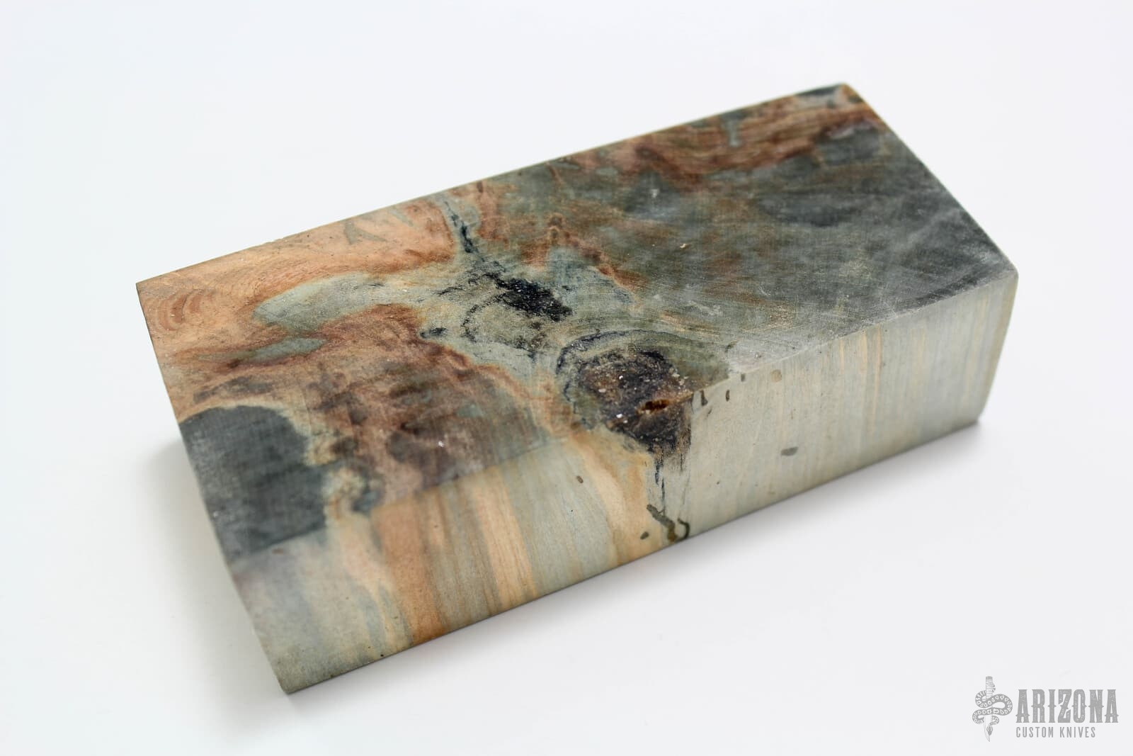 Alaskan River Birch Block - Arizona Custom Knives