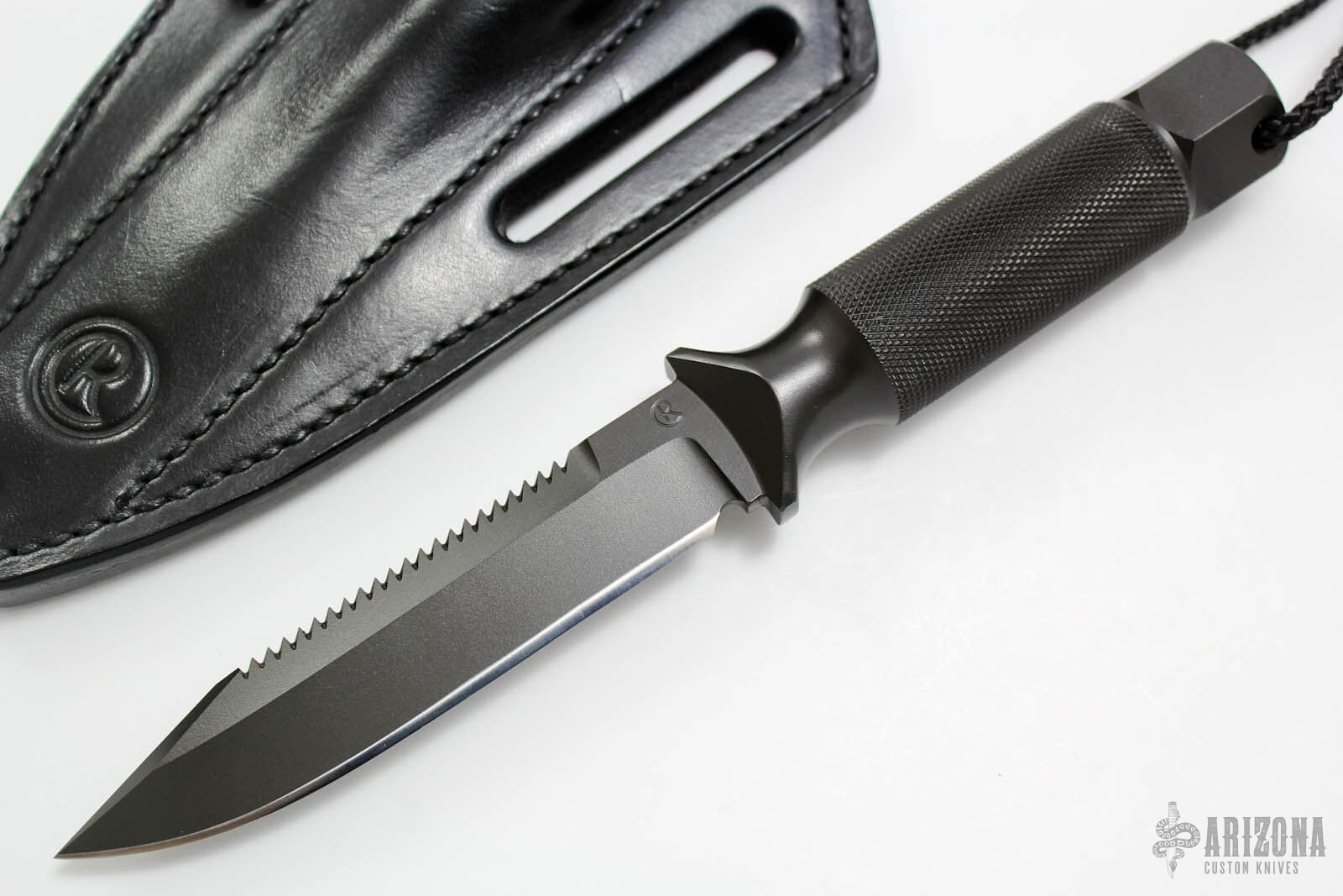 Aviator, 4" Sawback - Arizona Custom Knives