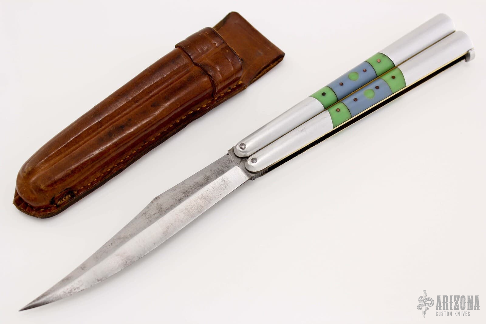 Balisong - Philippines - with original sheath - Arizona Custom Knives