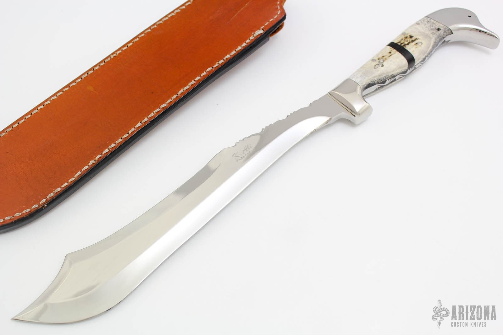 Bird's Head Chopper - Arizona Custom Knives