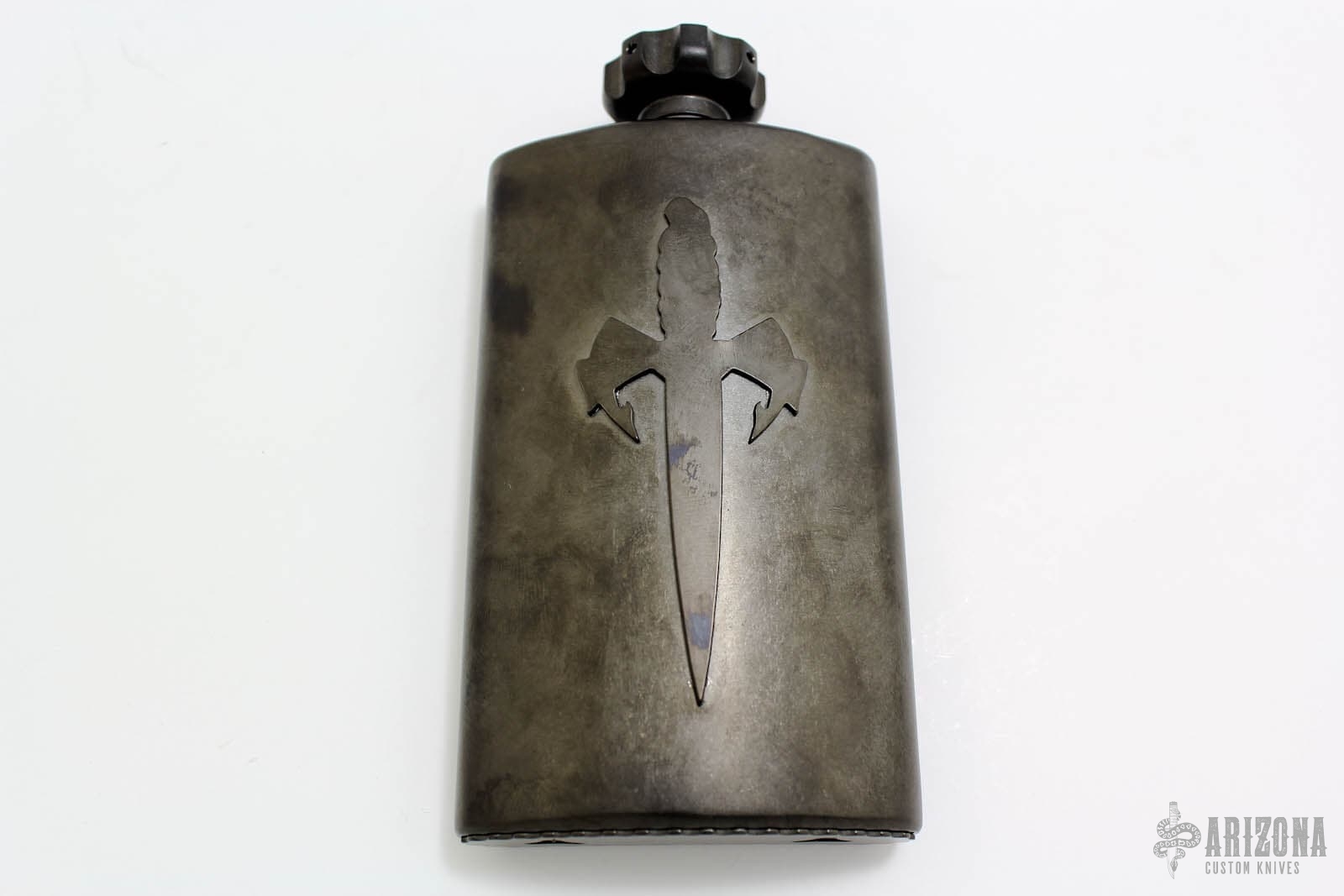 Blood & Iron Tactical Flask - Arizona Custom Knives