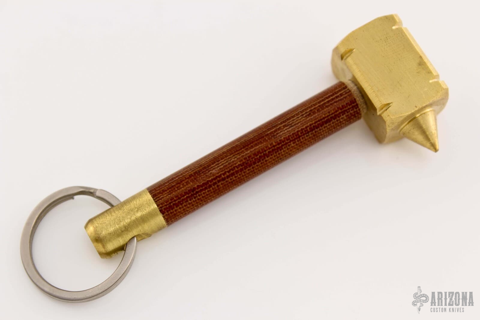 Brass Hammer Keychain - Arizona Custom Knives