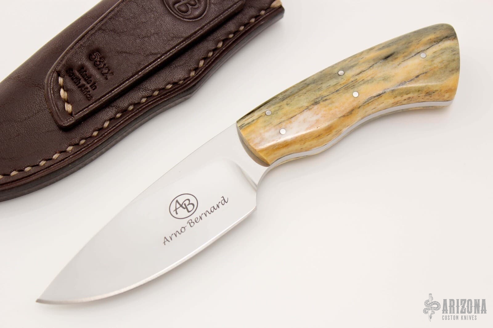 Bush Baby - Gecko - Giraffe Bone - Arizona Custom Knives