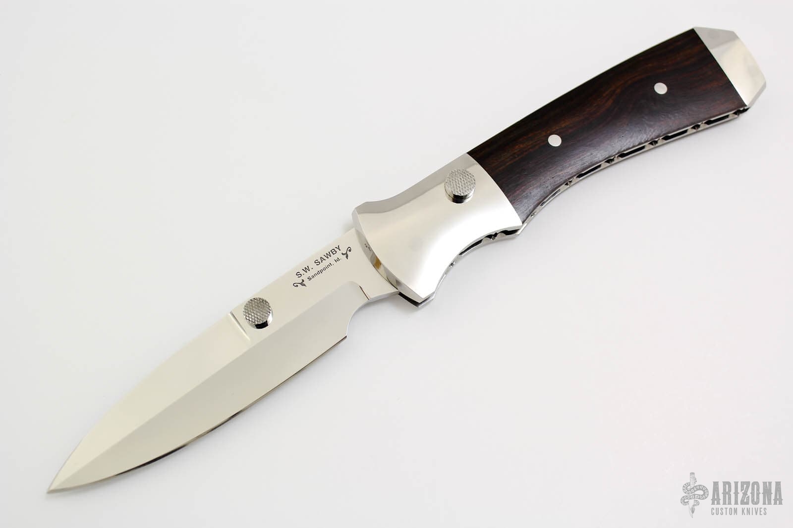 Button Lock Folder #66 - Arizona Custom Knives