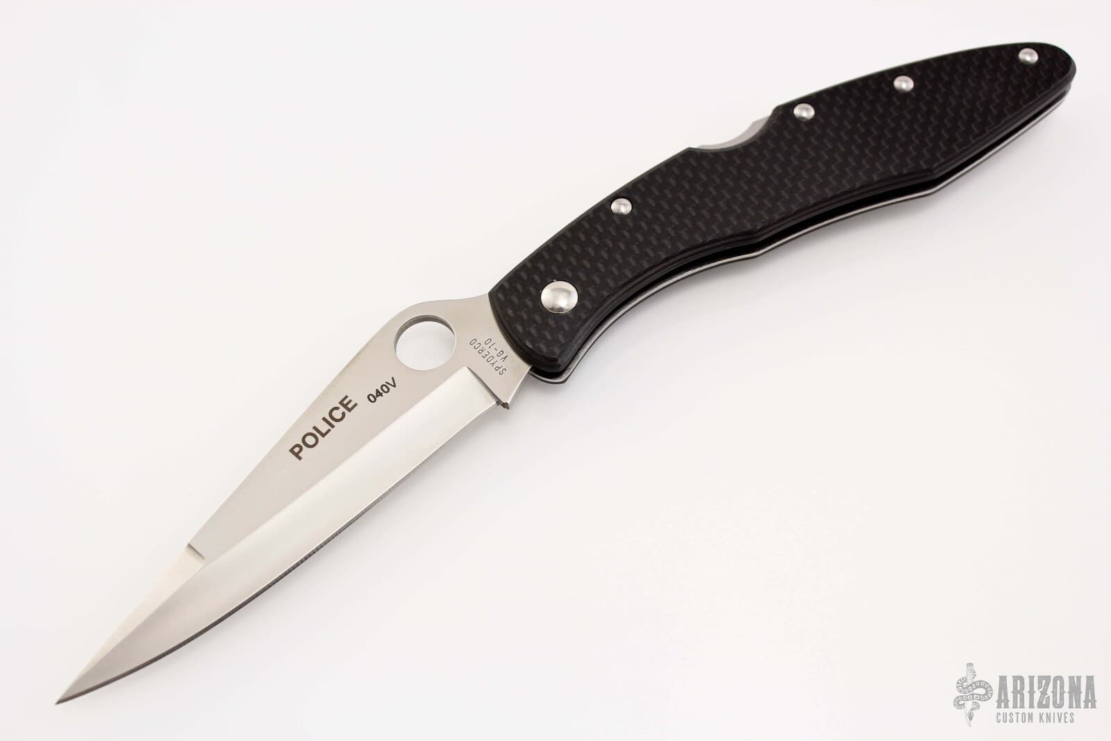 C07CFP Police Carbon Fiber - Arizona Custom Knives