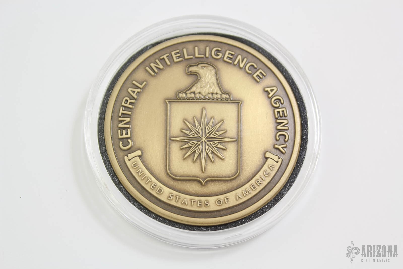 Central Intelligence Agency - Challenge Coin - Arizona Custom Knives