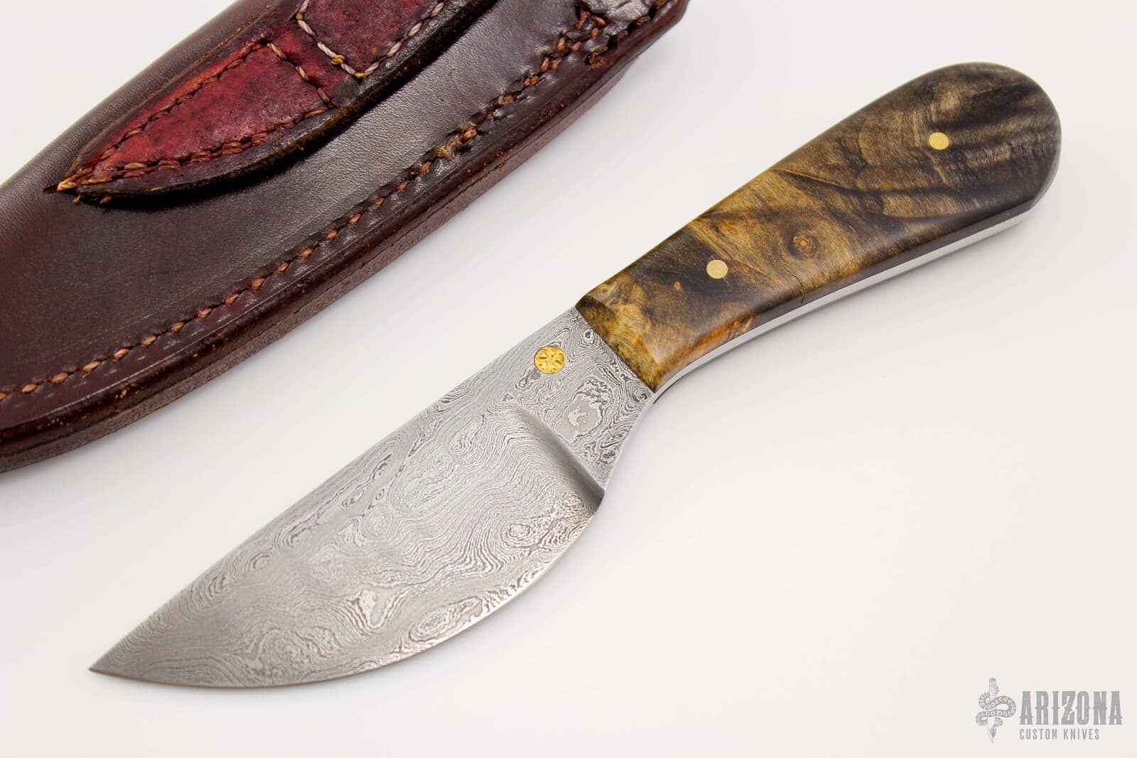 Chisel Ground Skinner - Arizona Custom Knives